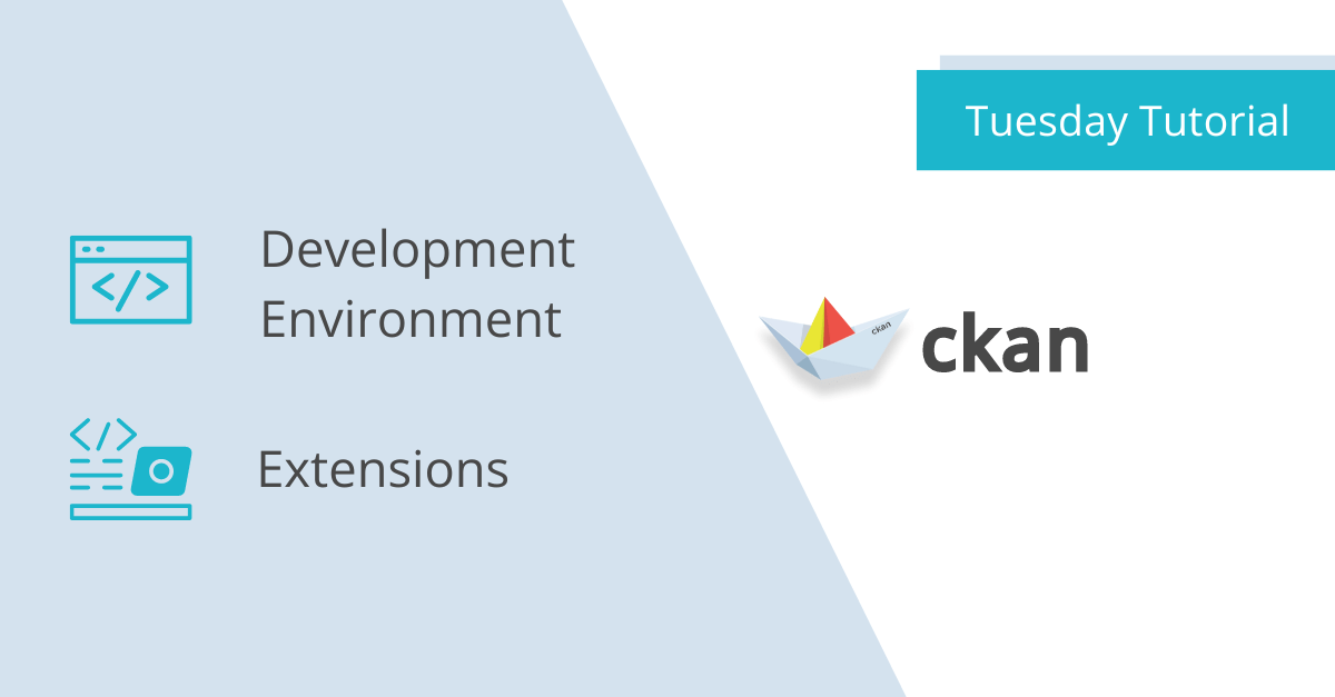 Create a new CKAN Development Environment and install a new extension ...