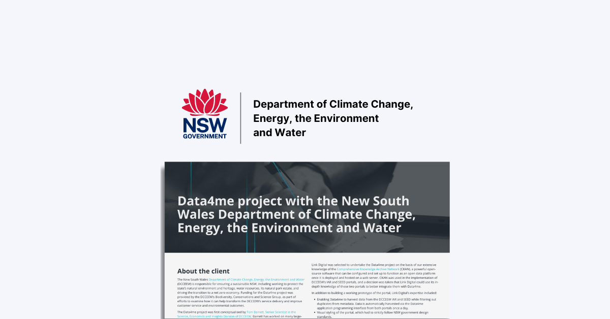 The New South Wales Department of Climate Change, Energy, the ...