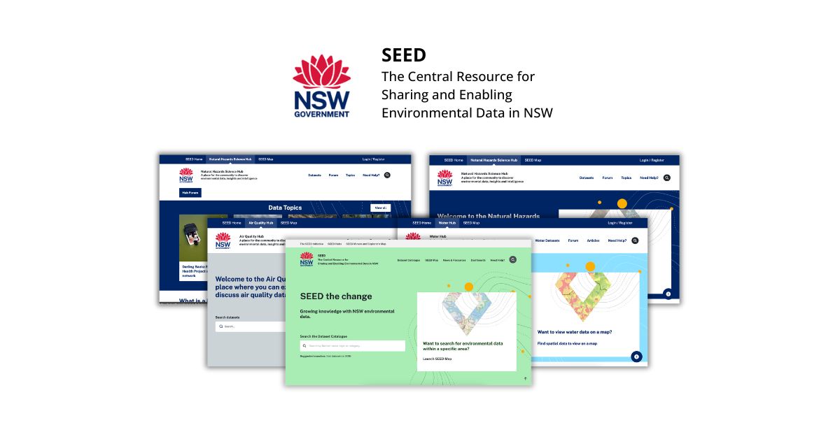 Case study: Sharing and Enabling Environment Data Portal (SEED) → Link ...